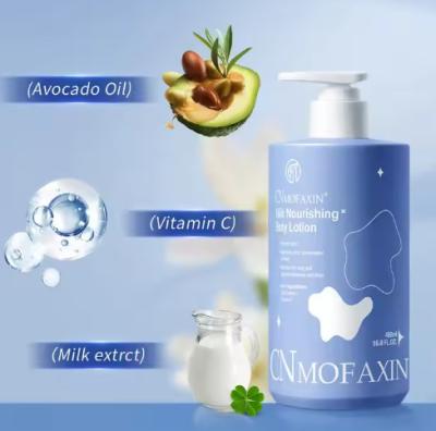 China Shea Butter And Milk Whitening Body Lotion Cream For Women Black Skin for sale