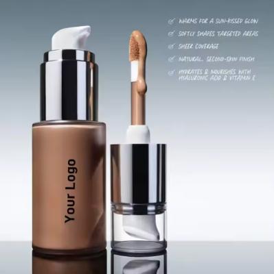 China Hot Selling 7 Colors Makeup Cream Foundation for Face Oil Control Full Coverage Concealer Waterproof Matte Liquid Foundation for sale