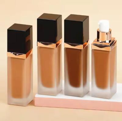 China Private Label Face Makeup Foundation High Quality DIY Full Coverage Weightless Waterproof Liquid Foundation for sale
