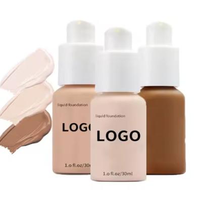 China Private Label Best Selling Beauty Foundation Cream Makeup Liquid Vegan Foundation for sale