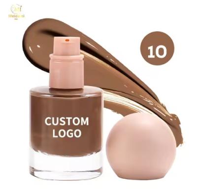 China Customizable Lightweight Long-Lasting Foundation Makeup Full Coverage Natural Waterproof Oil Control Chemical Custom Logo Cream for sale