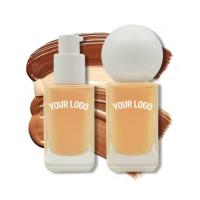 China Long Lasting Natural Face Makeup Concealer Liquid Private Label Foundation Matte Waterproof Foundation Solution For Oily Skin for sale