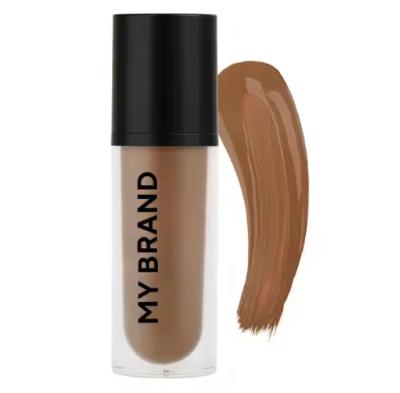 China OEM/ODM High Quality Sample 24 Colors No logo Natural Skin Flawless Liquid Foundation Full Coverage Waterproof Makeup for sale