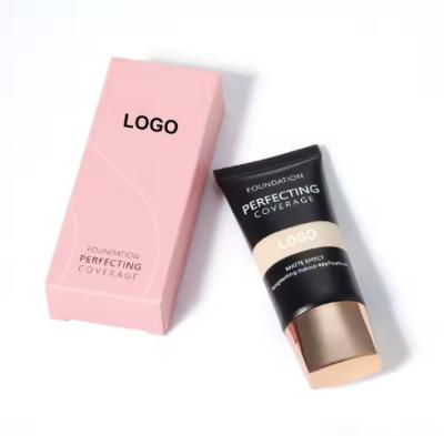 China OEM/ODM Foundation Full Coverage Waterproof Makeup Black Women Long Lasting Vegan Private Label Liquid Foundation for sale