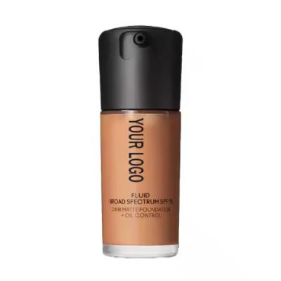 China OEM/ODM Sweat Proof and Waterproof Matte Effect Super Long Lasting Full Coverage Liquid Foundation for 30 Hours for sale
