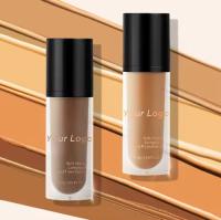 China OEM/ODM Natural Mineral Face Cream Foundation Custom Your Logo Full Coverage Face Makeup Matte Finish Liquid Creamy Concealer Foundation for sale