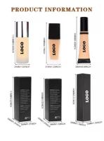 China OEM / ODM Makeup Foundation DIY Brand Foundation Oil Control Waterproof Moisturizing BB Cream Concealer Long Lasting Matte Liquid Foundation for sale