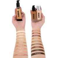 China OEM / ODM Makeup Foundation DIY Brand Foundation Oil Control Waterproof Moisturizing BB Cream Concealer Long Lasting Matte Liquid Foundation for sale