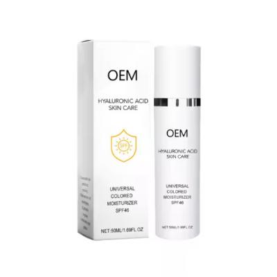 China Private Label Day Facial Cream Skin Care Wrinkle Anti Aging Moisturizer Face Cream Skin Care Product With SPF for sale