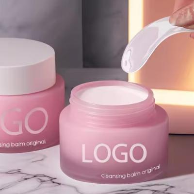 China Wholesale Custom Logo Private Label Face Make Up Cleansing Cream Lotion Makeup Eye Face Remover Balm for sale