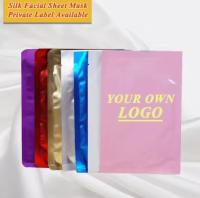 China OEM / ODM Custom Design Private Label Hydrating Moisturizing Vitamin C Face Sheet Mask for Face with Custom Logo for sale