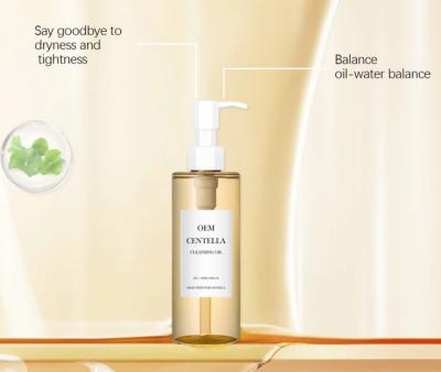 China OEM / ODM Private Label Centella Cleansing Oil Gentle Make up Remover Oil Deep Cleanser for Face Skin for sale