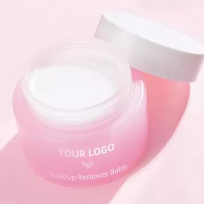 China Private Label Vegan Makeup Removing Cream Skin Care Deepper Clean Make Up Remover Purifying Removing Balm for sale
