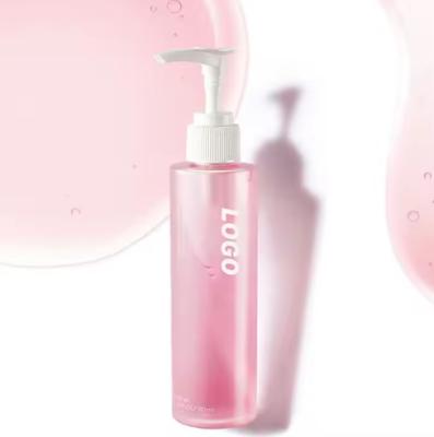 China Private Label Natural Gently Skin Care Facial Cleansing Gel Daily Cleanser Makeup Remover-Peach Smell for sale