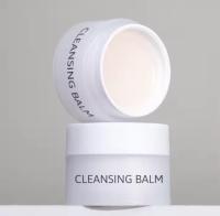 China Private Label Gentle Nourishing Deep Facial Cleansing Removable Cleansing Balm With Spoon Facial Makeup Remover Balm for sale