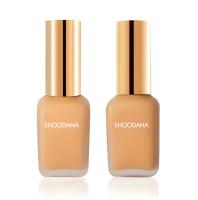 China Free Sample Full Coverage Concealer Cream Oil Free Waterproof Matte Makeup Liquid Foundation For Black Women Dark Skin for sale
