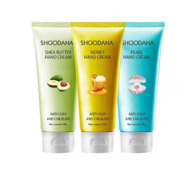 China Private Label Moisturizing Skin Care Hand Lotion Cream Hydrating Whitening Hand Cream Dry Cracked Hands for sale