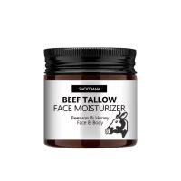 China Private Label Grass Fed Beauty Skin Care Products Beef Tallow And Honey Moisturizing Skincare Face Body Moisturizer Cream Balm for sale