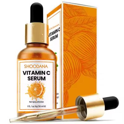 China Private Label Brightening Makeup Primer Vitamin C Face Serum With Hyaluronic Acid Ferulic Acid And Vit E for sale
