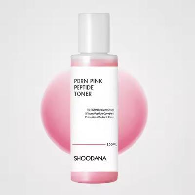 China Korean Private Label Salom DNA Pdrn Niacinamide Peptide Pink Face Toner Anti Aging Skin Care Facial Milkly Toner Skincare for sale