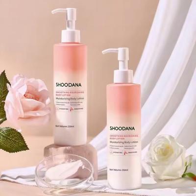 China Floral Fragrance Body Lighten Lotion and Cream for Dry Skin Whitening Lotion Nicotinamide Body Lotion for sale