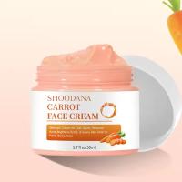 China ODM / OEM Private Label Super Whitening Turmeric Skincare Dark Spot Moisturizer Organic Carrot Cream For Face for sale
