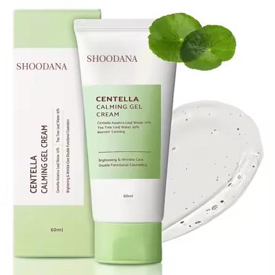 China Private Label Vegan Lightweight Face Cream & Lotion Centella Asiatica Extract Gel Calming Gel Cream for sale