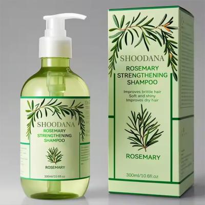 China Private Label Natural Ingredient Hair Care Products Wholesale Organic Biotin Rosemary Strengthening Smoothing Shampoo for sale