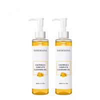 China Private Label Natural Makeup Remover Oil OEM 200ml Vegan Deep Cleanser Organic Calendula Cleansing Oil for Face for sale