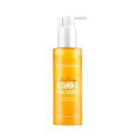 China Wholesale Vitamin C Facial Cleanser Moisturizing Foaming Deep Cleansing Whitening Face Wash for sale