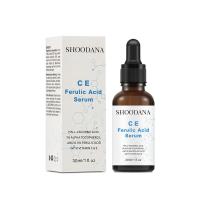 China Private Label Anti-aging Whitening Hydrating Vitamin C Organic Ferulic Acid Serum for Women Face Care for sale