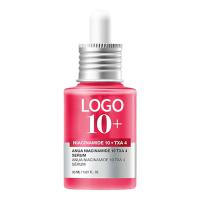 China Private Label Hyaluronic Acid Niacinamide Face Serum Polyglutamic Acid Dark Spot Remover for Face Hydrate Moisturize Brighten for sale
