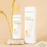 China OEM Organic Rice Toner 100% Natural Facial Moisturiser for Glowing Skin Anti-Aging Features Niacinamide Peptides Ceramide Main for sale