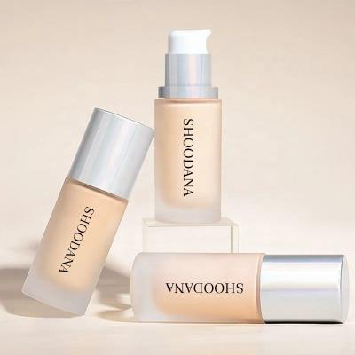 China Natural Lasting Whitening Waterproof Liquid Foundation with Matte Finish for All Skin Types-Dark Shade for sale