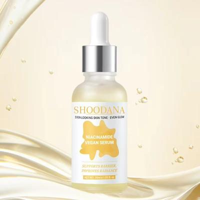 China Brightening Vegan Face Serum with Hyaluronic Acid & Vitamin C Niacinamide & Natural Plant Extracts for Dull Skin Whitening Tone for sale