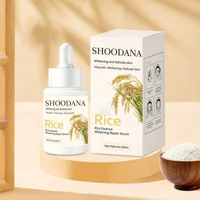 China OEM ODM 30ml Rice for Whitening Repair Hydrating Brightening Anti-Aging Anti-Wrinkle Nourishing Face Serum for sale