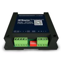China RS485 Modbus RTU Remote IO Module 8 Channel Digital Signal Acquisition Modem for sale
