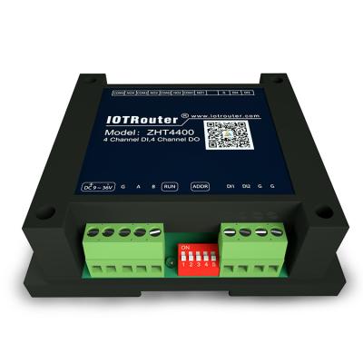 China RS485 Modbus RTU Remote IO Module 8 Channel Digital Signal Acquisition Modem for sale