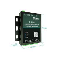 China Lan RJ45 PORT RTU Rs485 Ethernet Gateway 4 Channel Data Transfer for sale