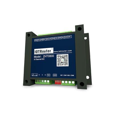 China Eight Channel RS485 Relay Remote IO Module Data Collection Long Range Modem for sale
