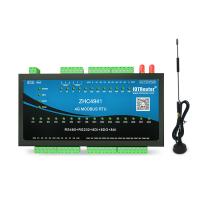 China Serial To 4G IOT LTE Cellular Gateway Modem Modbus Relay 24 Channel IO RTU for sale