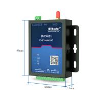 China 2AO 4AI 4 20mA Controller Analog Serial To 4G Converter Gateway Modbus IO Modem for sale