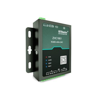 China RoHs Mqtt 4AI 2AO Modbus To Serial Converter Analog To Rs485 Converter for sale