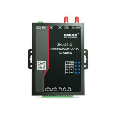 China Rs485 To LTE Industrial Iot Router Mqtt Gateway 4g Lte Router Sim Card Slot for sale