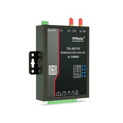China LTE IOT Router Wifi Rs485 Realy Input Wireless Transceiver With NETWORK Port for sale