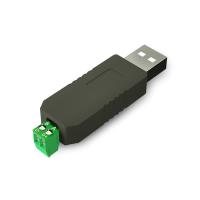 China Black Industrial USB To RS485 Converter RS485 A Connector Board Module for sale