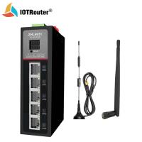 China Long Range Wireless 4G WiFi M2M IOT Router for Device Monitoring with DI DO WAN LAN for sale