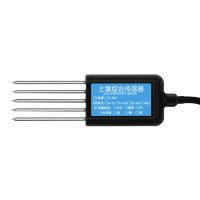 China Soil Temperature Moisture Industrial IOT Sensor Probe For Greenhouse Flower Garden for sale
