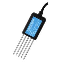 China Soil Temperature Moisture Industrial IOT Sensor Probe For Greenhouse Flower Garden for sale
