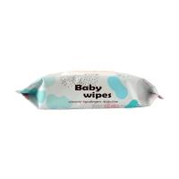 China Unscented Biodegradable Wet Wipes 80 Pcs Flip Top Baby Wipes 15x20 cm for sale